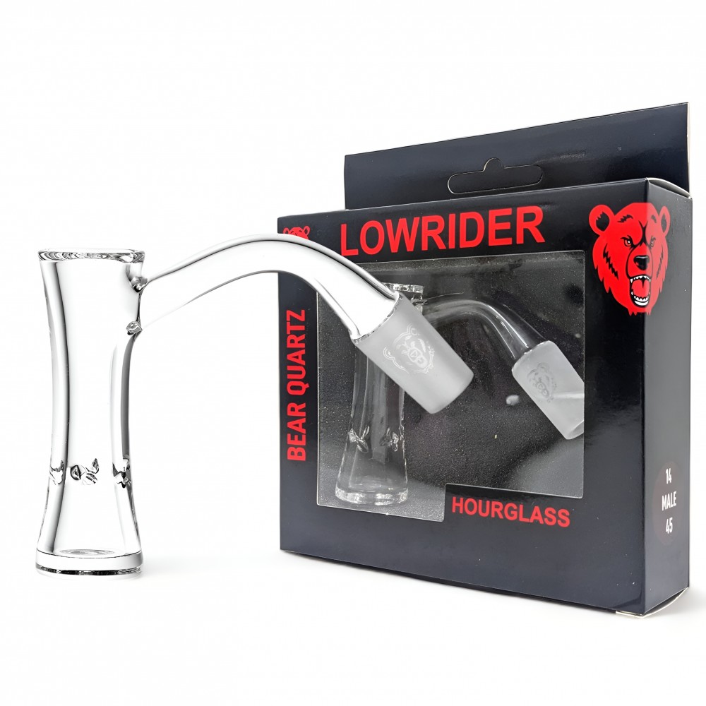 Bear Quartz Lowrider Hourglass 14 Male Quartz Banger | Skygate Wholesale